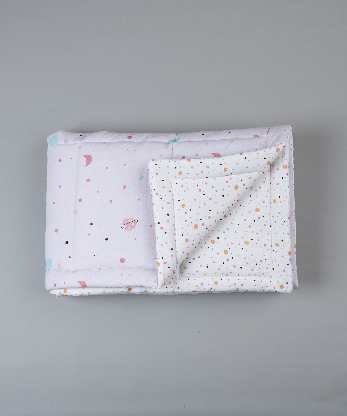 Quilt (Pastel Planet + Colour Dots) | Kiddie Bunch
