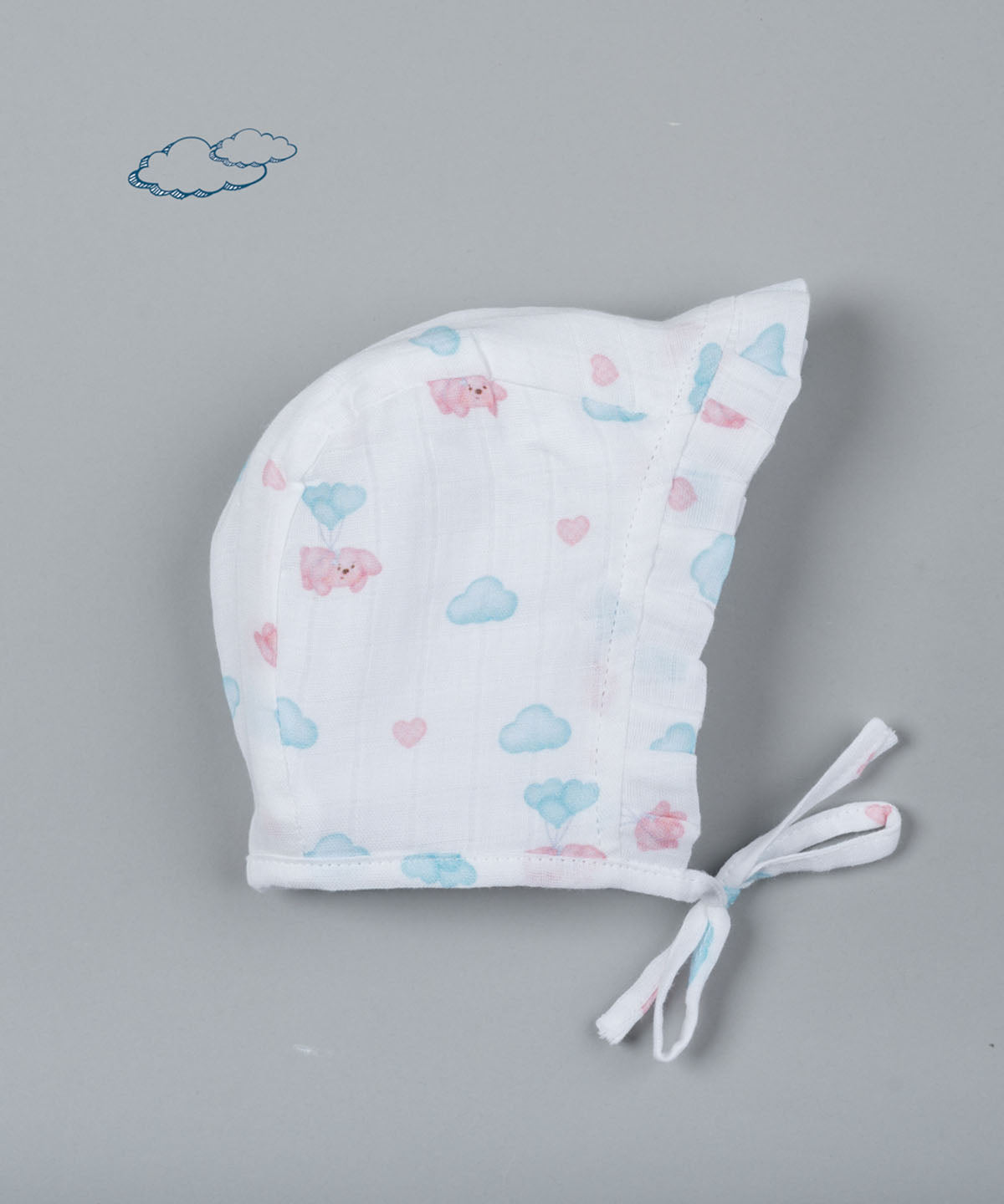 Muslin Cap Flyin pup | Kiddie Bunch